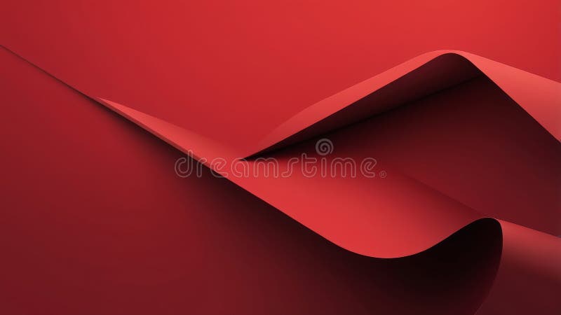 Abstract red paper design stock illustration. Illustration of abstract ...