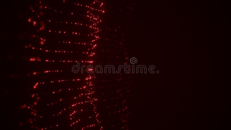 Abstract Red Particles Background Stock Illustration - Illustration of ...