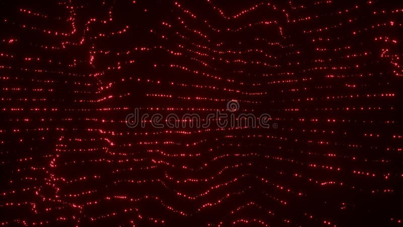 Abstract Red Particles Background Stock Illustration - Illustration of ...