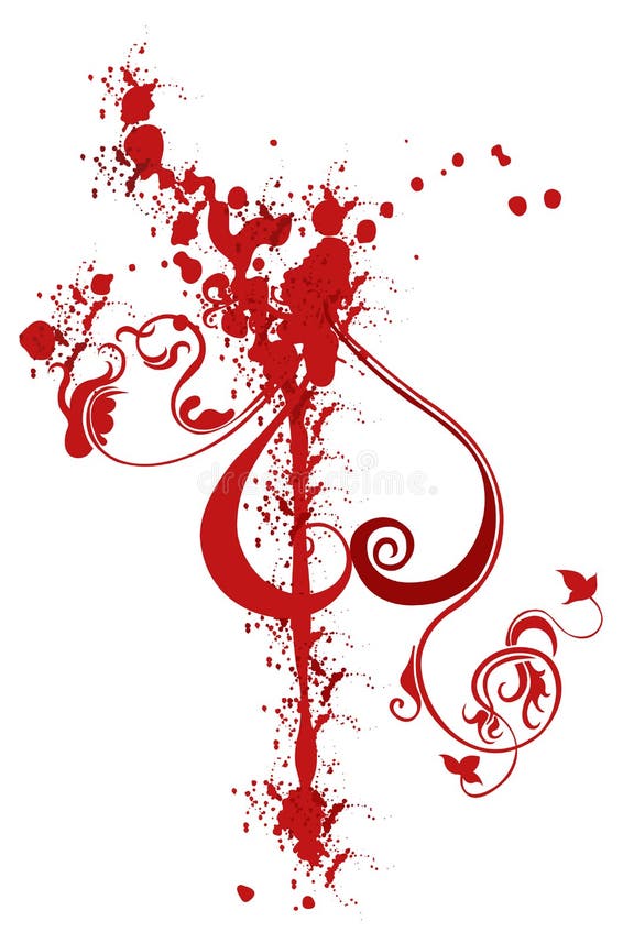 Abstract Red Pattern and Spatter Stock Illustration - Illustration of ...