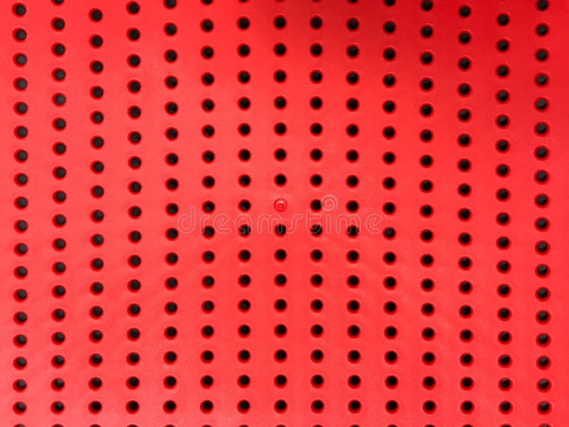 Abstract Red Perforated Plastic Bacground Stock Image - Image of ...