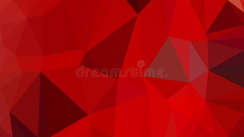 Abstract Red Polygon Pattern Background Vector Art Stock Vector ...