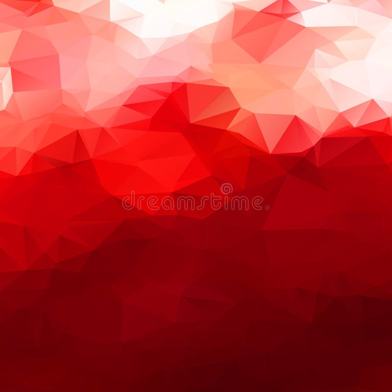 Abstract Red Polygon Texture Stock Illustration - Illustration of light ...
