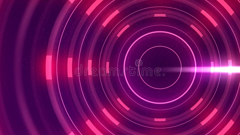 Abstract Red Purple Futuristic Blurry Sharp Camera Lens Reflection of ...