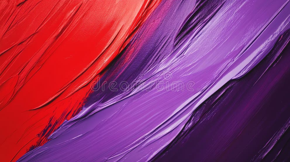 Abstract Red Purple Paint Strokes Background Stock Photo - Image of ...