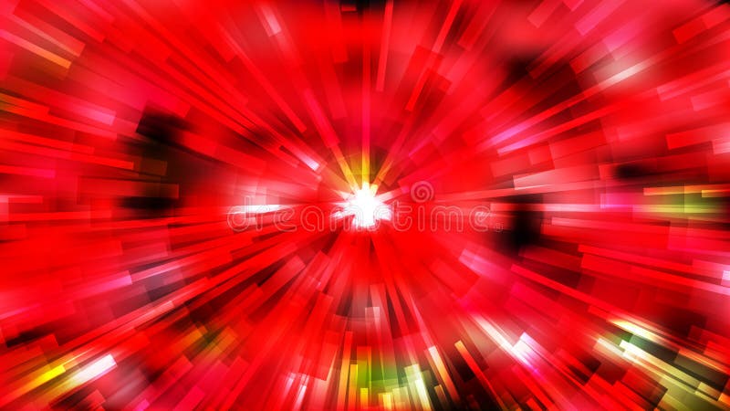 Abstract Red Radial Explosion Background Vector Illustration Stock ...
