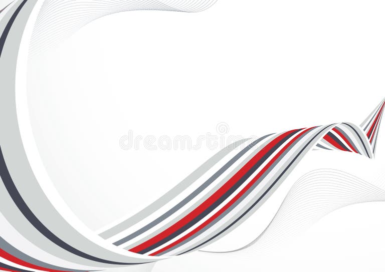 Red Ribbon Wave Perspective Stock Illustrations – 83 Red Ribbon Wave ...