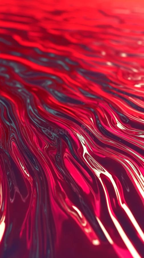 Abstract Red Rippling Texture Fluid Wave Patterns Stock Photos - Free ...