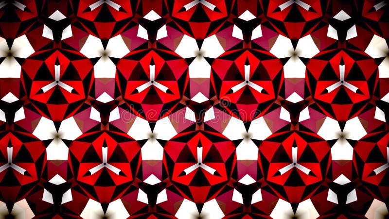 Abstract Red Ruby Fire Flame Mirage Bokeh Pattern Background. Stock ...