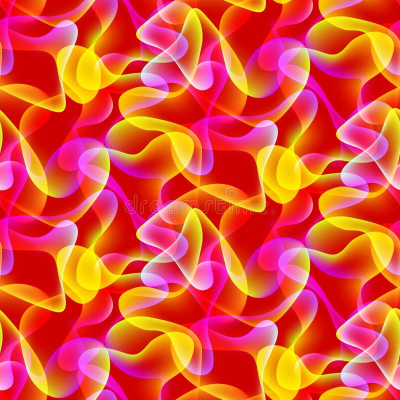 Abstract Red Seamless Pattern Stock Vector - Illustration of concepts ...