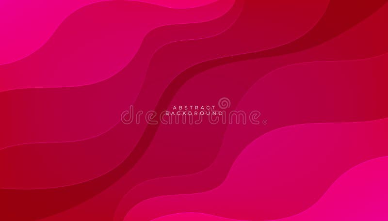 Abstract Red Shapes Background. Trend Gradient. Fluid Shapes ...