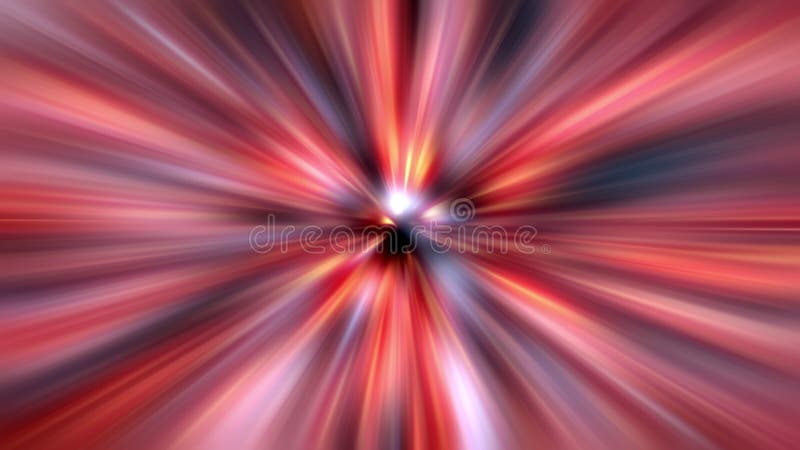 Abstract Red Shine Rays Futuristic Light Circle Background Stock Video ...