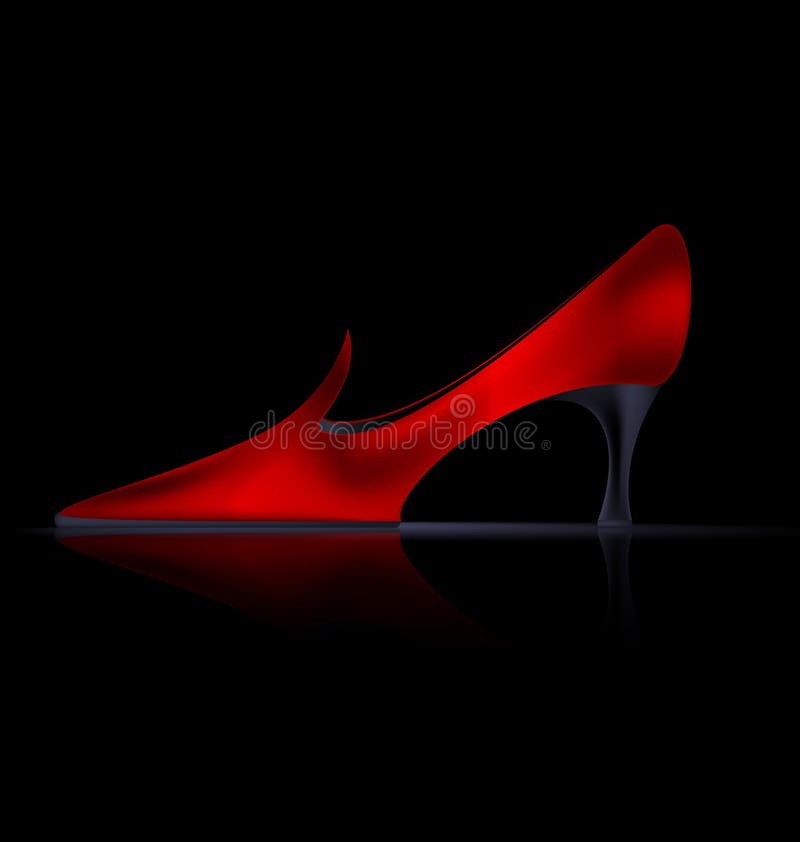 Ladys Shoe Stock Illustrations – 162 Ladys Shoe Stock Illustrations ...