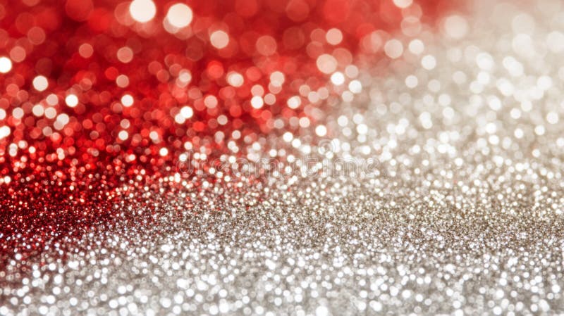 Abstract Red and Silver Glitter Background Stock Illustration ...