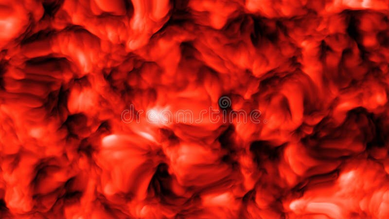 Abstract Red Smoke on Dark Background. Smoke Animation. Abstract Clouds ...