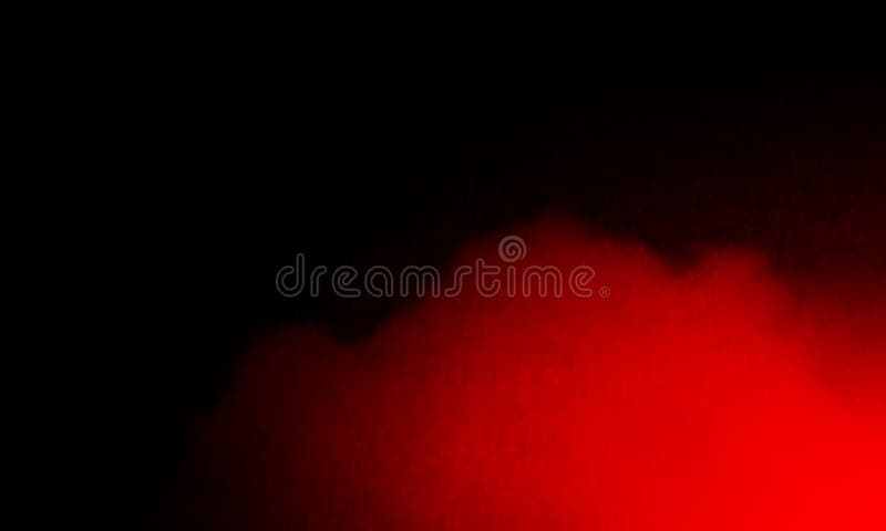 Abstract Red Smoke Mist Fog on a Black Background. Stock Image - Image ...