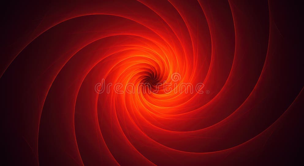 Crimson Vortex stock illustration. Illustration of rotation - 373639036