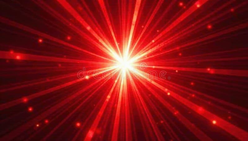Abstract Red Starburst Pattern Dynamic Energy Modern Hot Stock ...