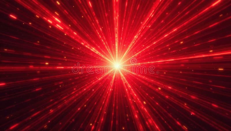 Abstract Red Starburst Pattern, Dynamic Energy , Starburst, Rays Stock ...