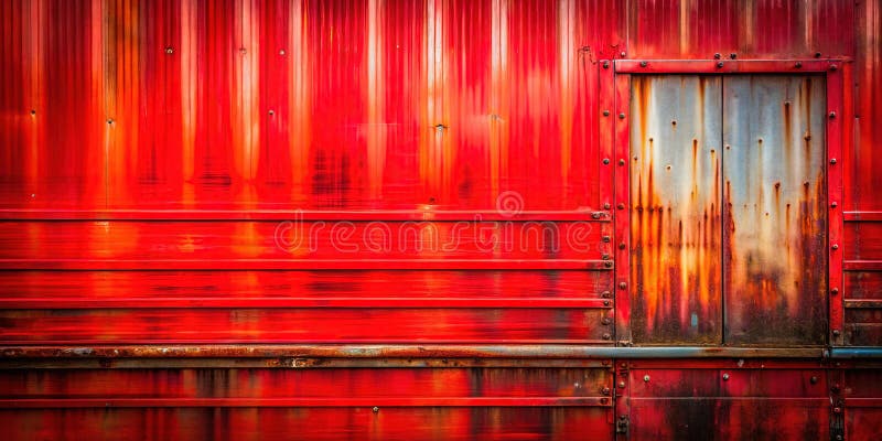 Abstract Red Steel Texture Background Long Exposure Industrial Grunge ...