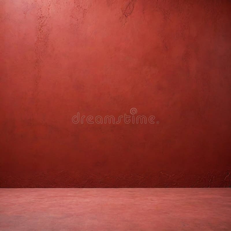 Abstract Red Studio Background for Product Presentation. Backdrop with ...