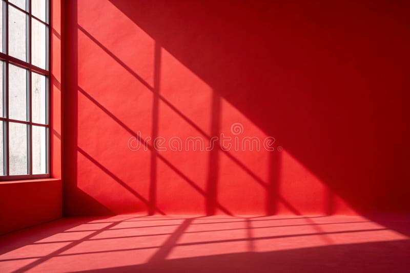 Abstract Red Studio Background for Product Presentation. Background ...
