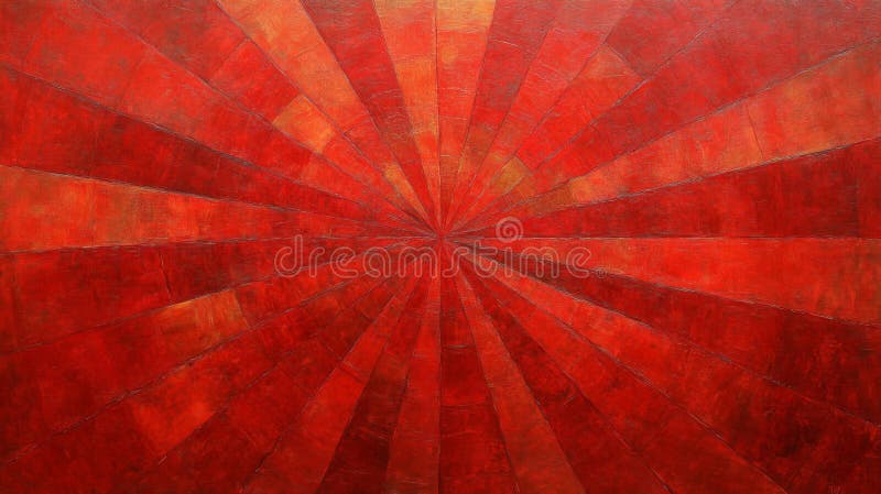 Abstract Red Sunburst Pattern Background Texture Stock Illustration ...