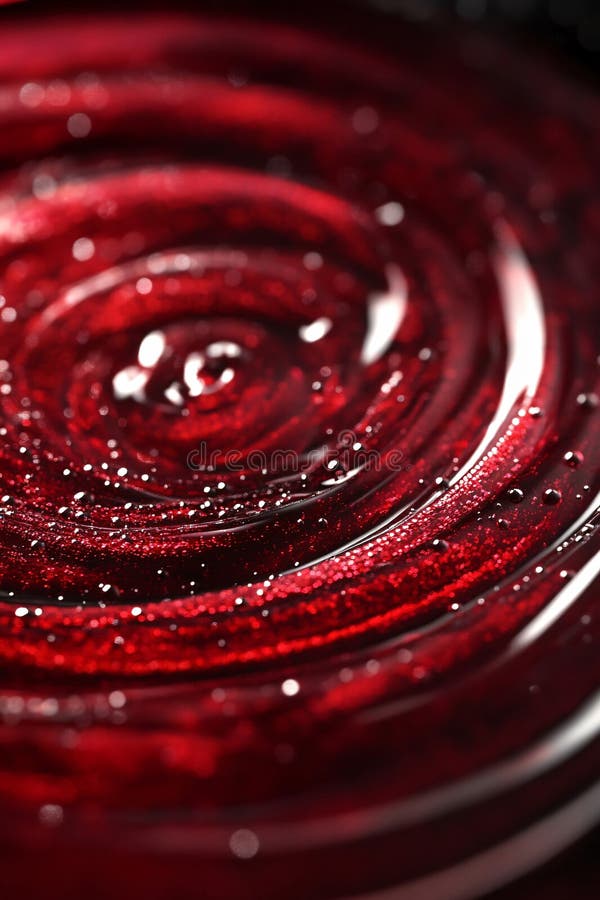 Abstract Red Swirl Liquid Texture Background AI High Quality Image ...