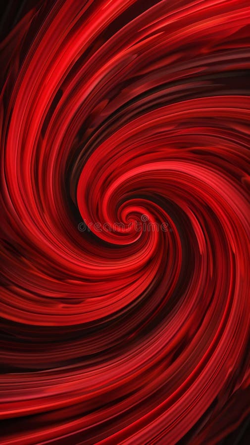 Abstract Red Swirling Pattern. Optical Illusion Stock Photo - Image of ...