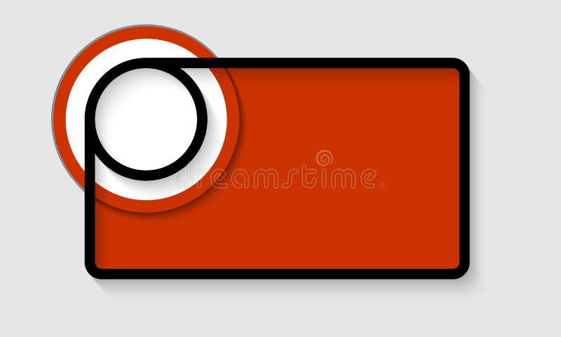 Abstract red text frame stock vector. Illustration of corner - 34590612
