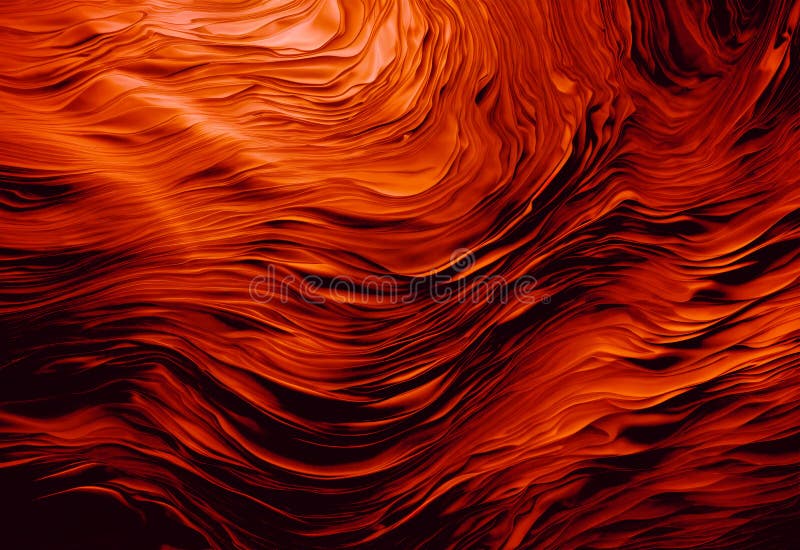 Abstract Red Texture Wallpaper, Flowing Pattern Background, Using ...
