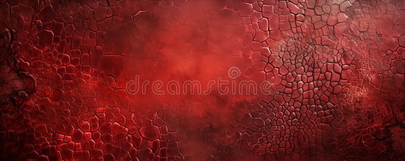 Abstract Red Textured Background with Cracks and Gradations Stock Image ...