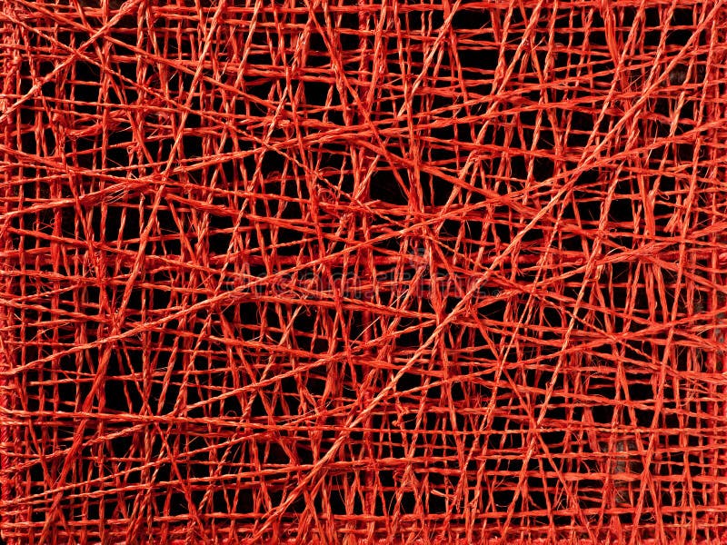 Abstract Red Thread Texture of Irregular Lines Stock Photo - Image of ...