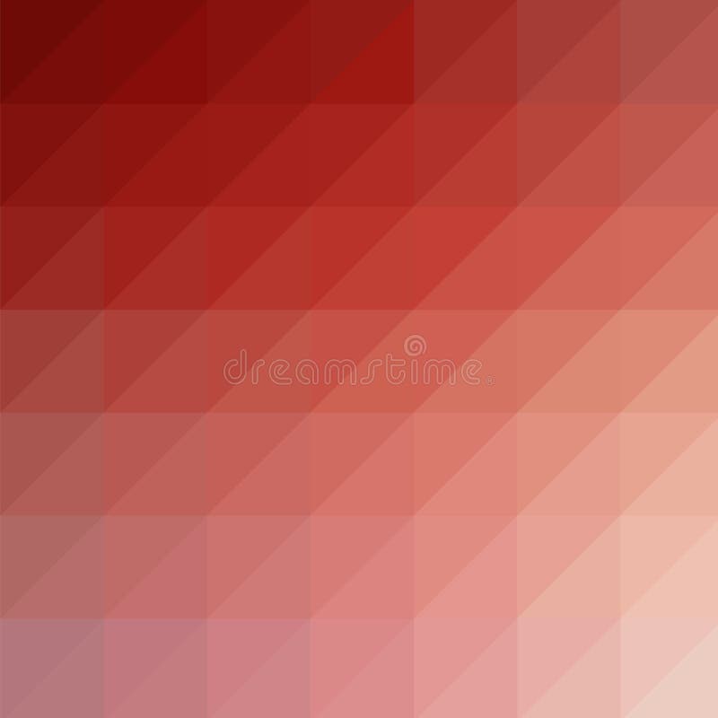 Abstract Red Triangle Background Stock Vector - Illustration of crystal ...