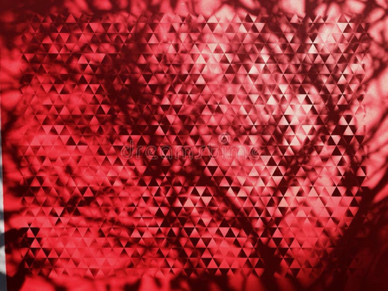 Abstract Red Triangle Geometry Wallpaper Stock Image - Image of ...