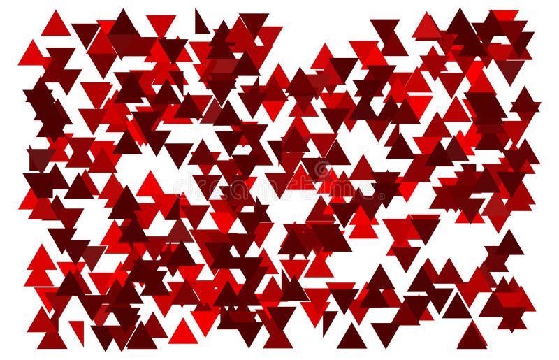 Abstract Red Triangle Vector . Stock Vector - Illustration of geometry ...