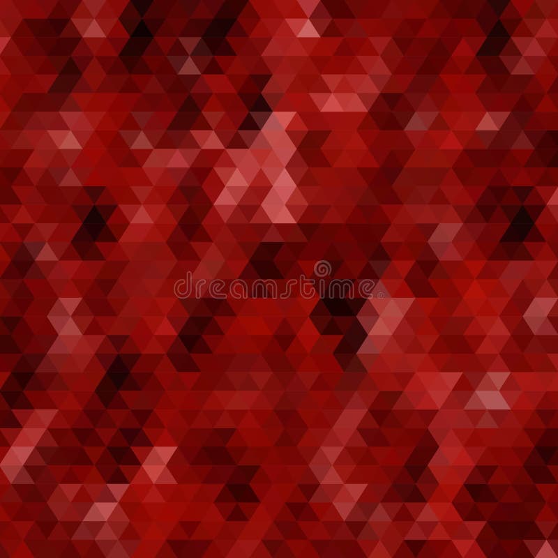 Abstract Red Triangles Background, Design. Eps 10 Stock Illustration ...