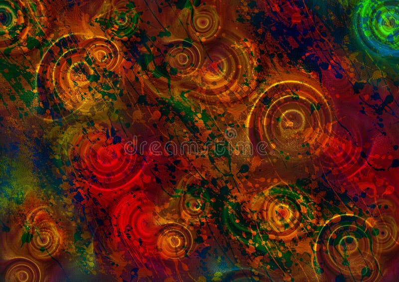 Abstract Red Twirl Colorful Background Stock Illustration ...