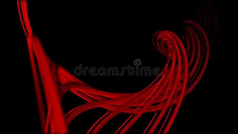 Abstract red twisted Lines stock video. Video of digitally - 186708689
