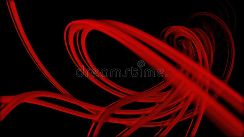 Abstract red twisted stock illustration. Illustration of render - 215650125