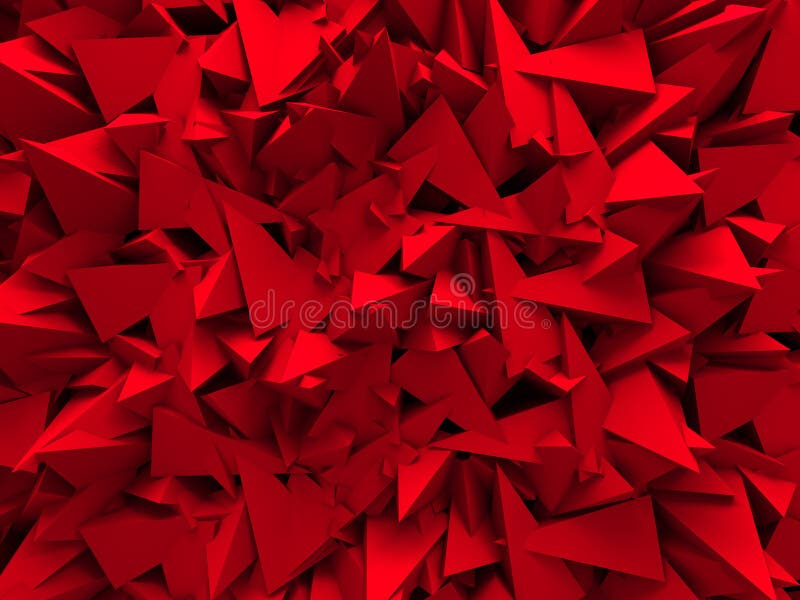 Abstract Red Wall Design Background Stock Illustration - Illustration ...