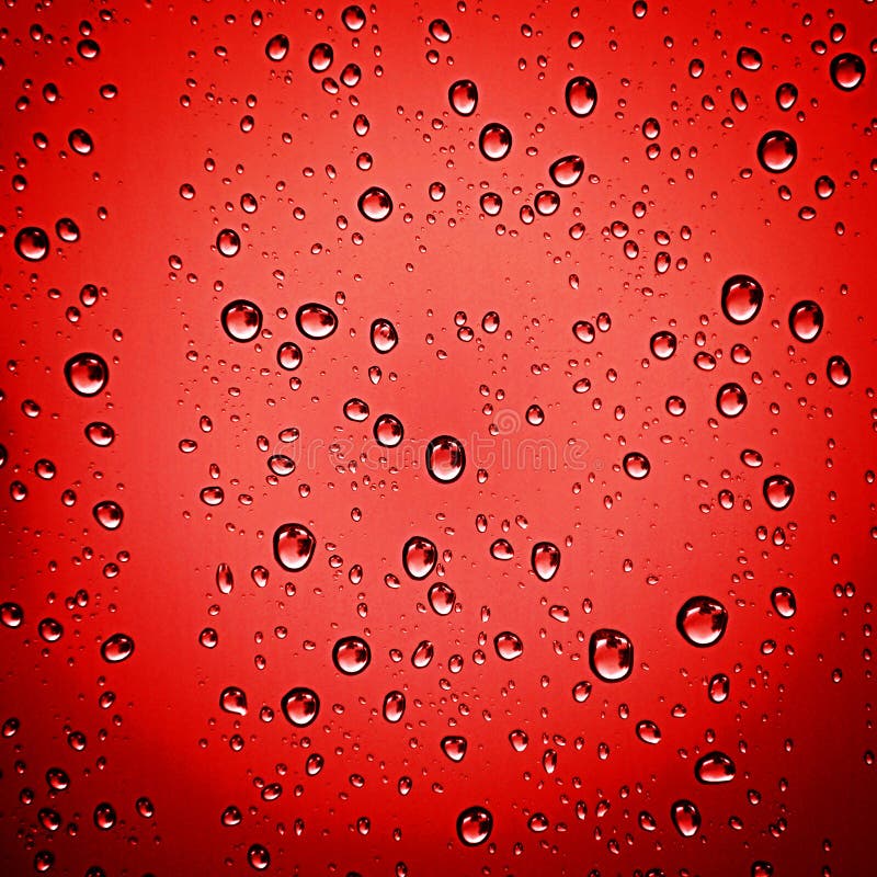 Abstract Red Water Drop Background Stock Image - Image: 37151153