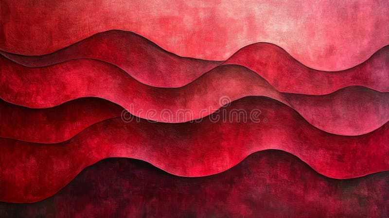 Abstract Red Wave Background Texture Stock Illustration - Illustration ...