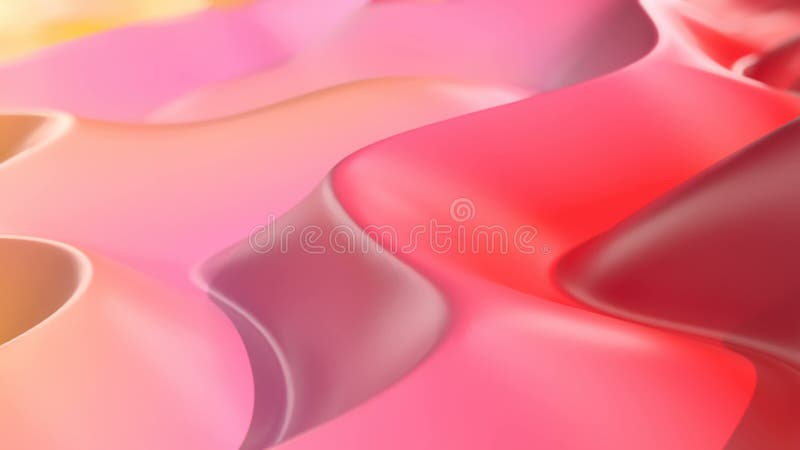 Abstract Red Wave Design Business Concept Art Smooth Curve Modern Color ...
