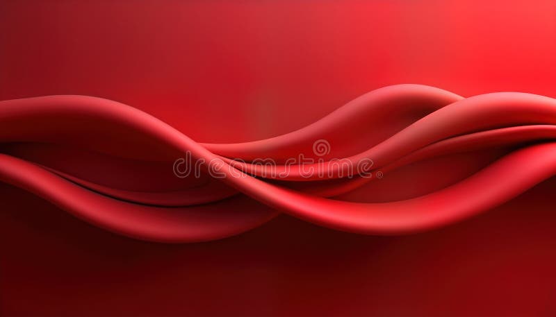Abstract Red Wave Pattern. Dynamic and Vibrant Gradient. Modern and ...