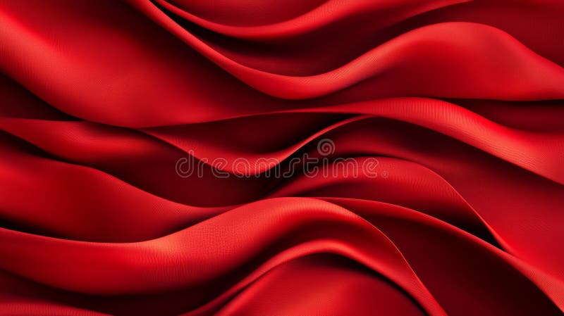 Abstract Red Wave Pattern Elegant and Flowing Symbolizing Movement ...