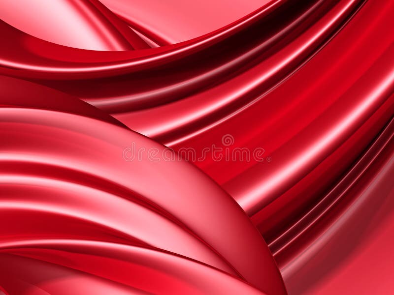 Abstract Red Waves Pattern Background Stock Illustration - Illustration ...