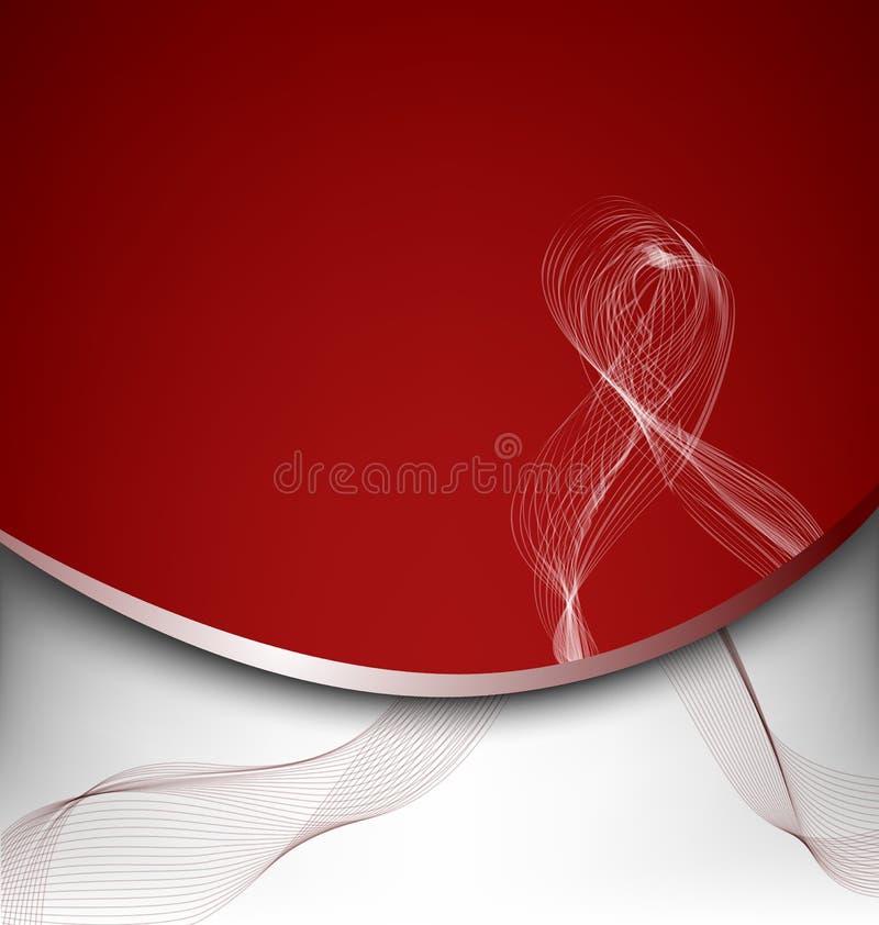 Abstract Red Wavy Background Stock Vector - Illustration of bright ...