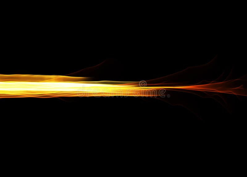 Abstract Red Wavy Smoke Flame Over Black Background Stock Illustration ...