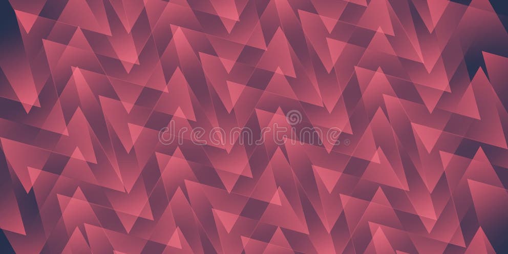 Abstract Red Wavy Translucent Triangles Layered Pattern - Texture with ...